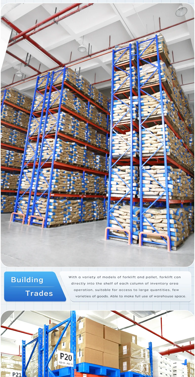 Pallet Multilevel Racking Heavy Duty Warehouse Storage Shelf System ...