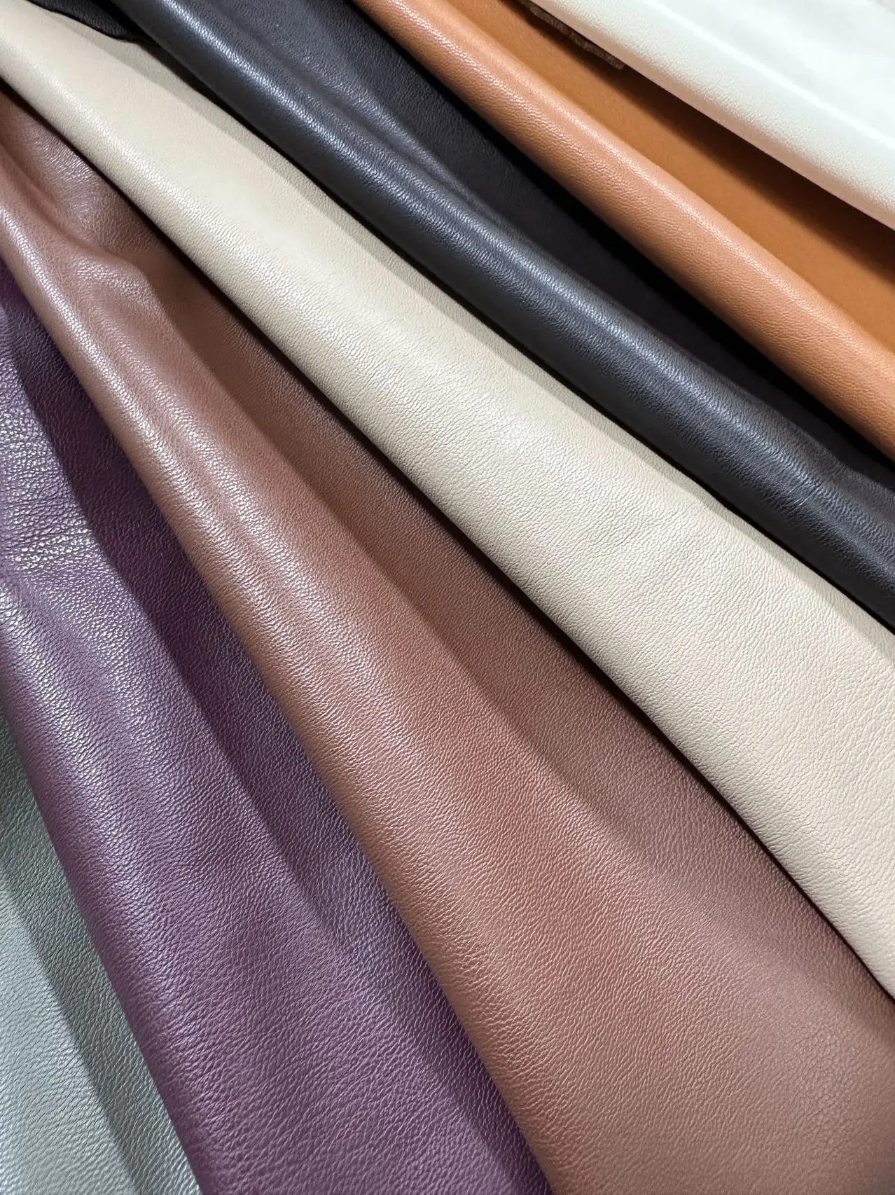 High Quality Warm 4-way Stretch Pu Eco-friendly Leather Fabric Soft ...