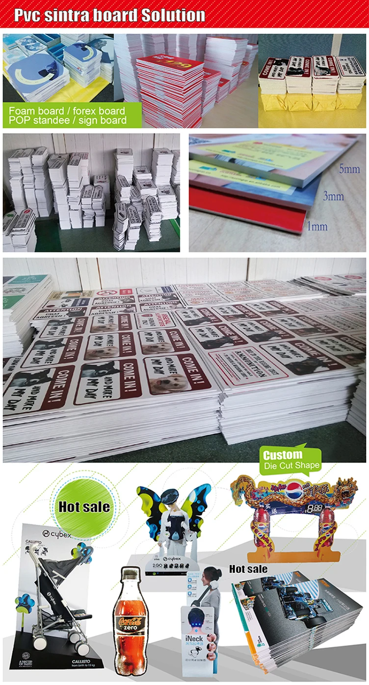 High Quality Cardboard Sign Advertising Display Foam Core Counter Card ...