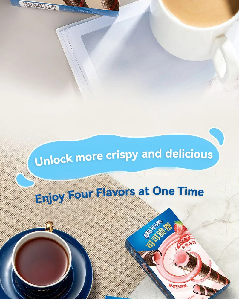 Wholesale Oreo Wafer Rolls Children's Casual Snack Chocolate Sandwich ...