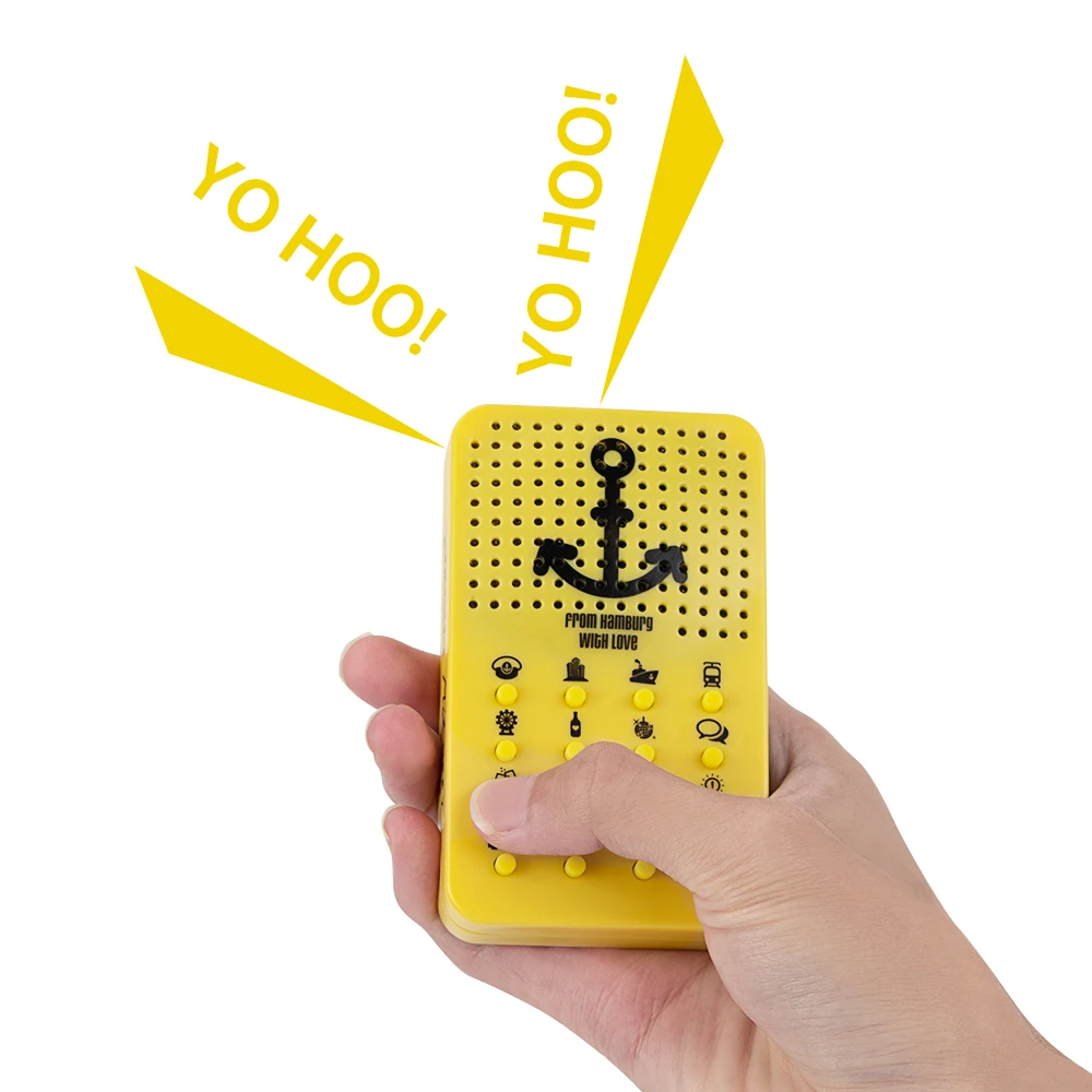 16 Buttons Recordable Sound Machine - Portable & Fun