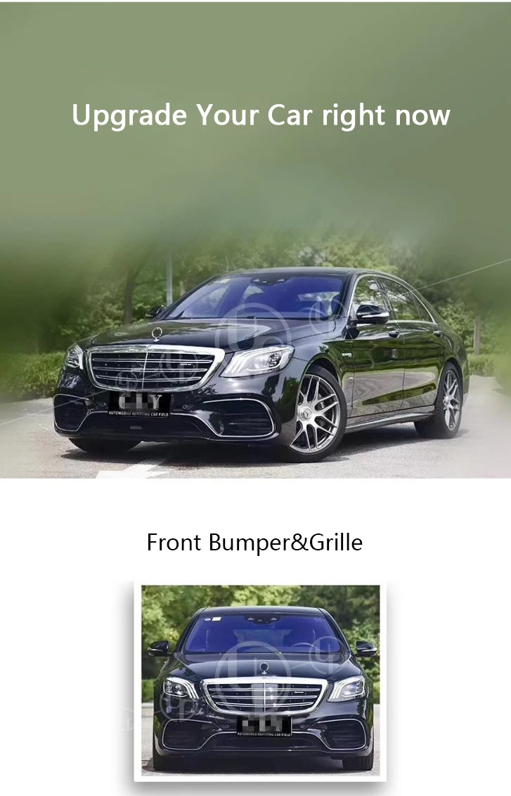 Auto Parts Car Bodykit Full Body Kit Upgrade S63 Modified Facelift for ...