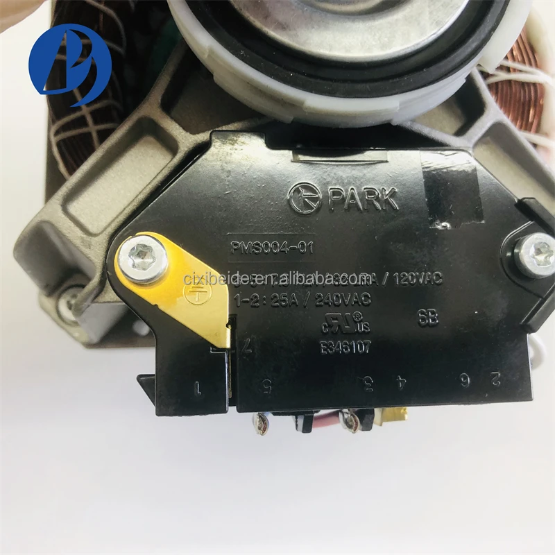 Clothes Dryer Motor PMS004-01 - Durable 120V/240V Parts Assembly for ...