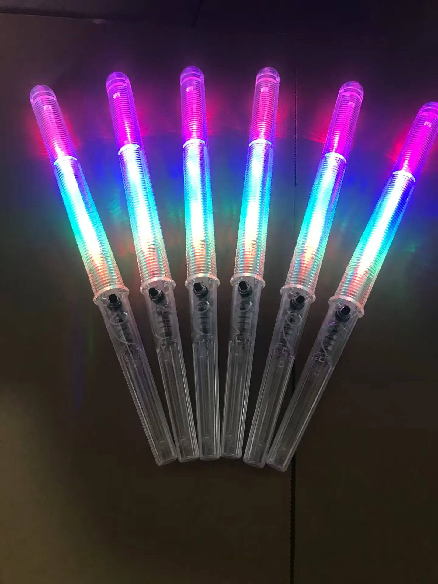 LED Cotton Candy Cones - Glowing Marshmallow Stick Party Favors