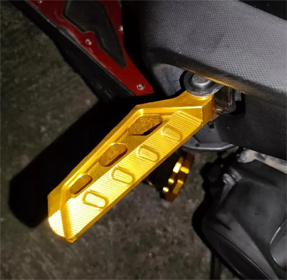 Motorcycle Rear Passenger Foot Peg Footrests for YAMAHA XMAX 300 NMAX ...