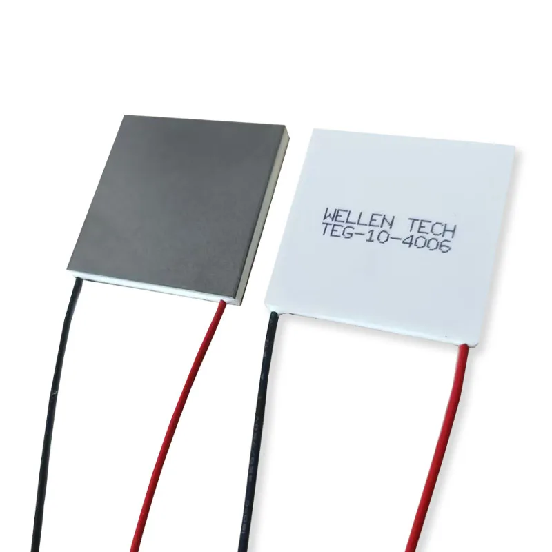 High Temperature Peltier Thermoelectric Generators for Stoves