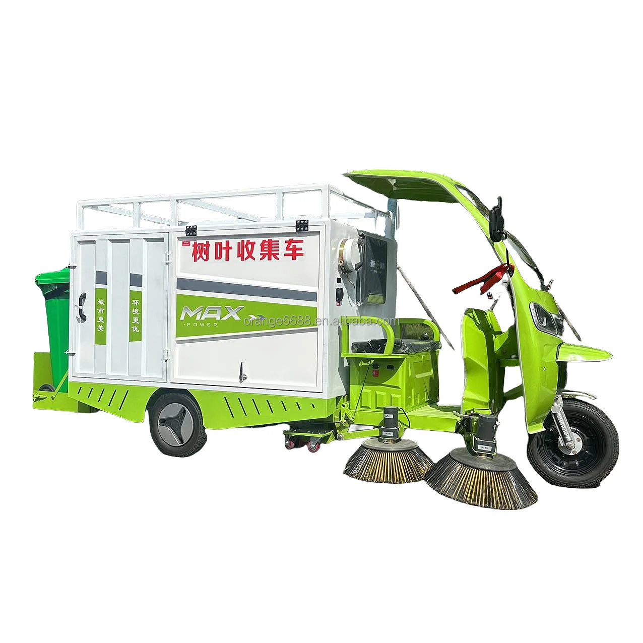 Pure Electric Lifting Garbage Truck - Efficient Collection