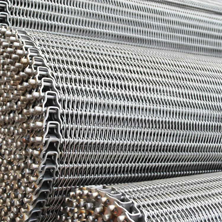 Stainless Steel Pasteurizer Spiral Plant Wire Mesh Conveyor Belt