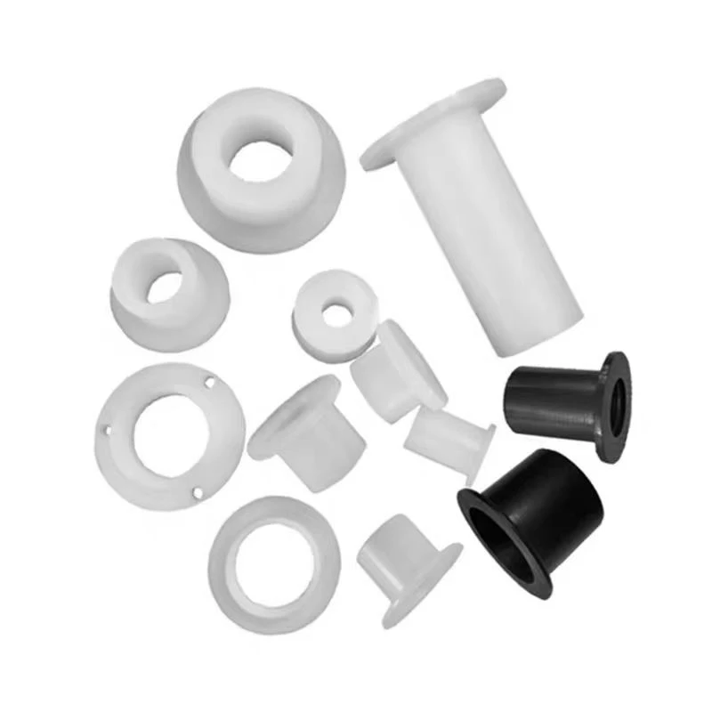 Custom Wear Resistant Self-lubricating Nylon Plastic Bushing Washer Pa ...