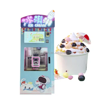 Fully Automated Soft-serve Vending Machine Robotic Frozen Ice Cream ...