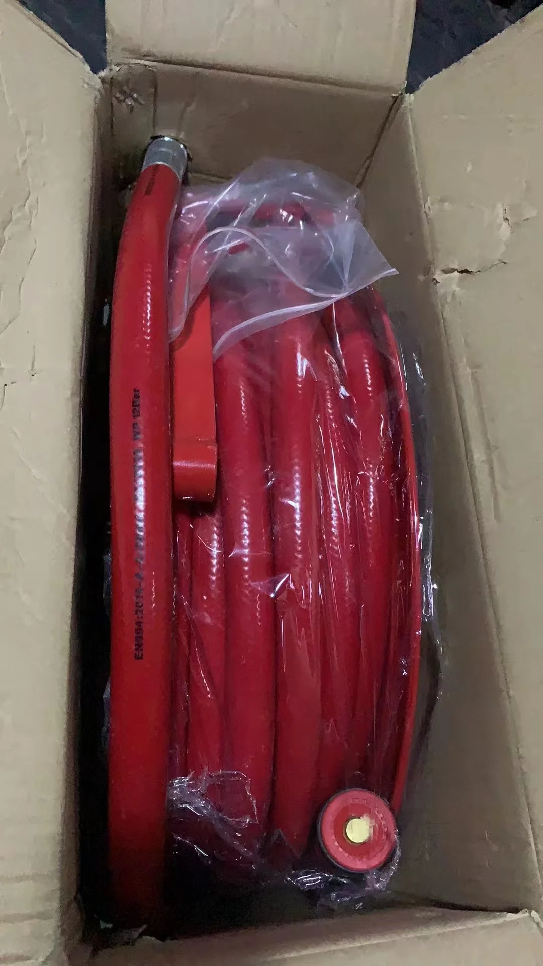 1" Customized Wall-Mounted Fire Hydrant Cabinet or DN25 Fire Hose Reel ...