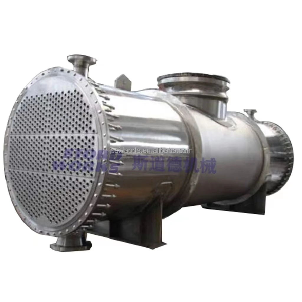 Industrial Stainless Steel Shell Heat Exchanger Water Oil Cooler Heater ...