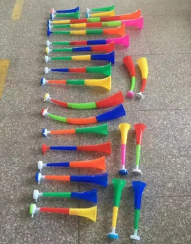 Wholesale Plastic Cheer Prop Stadium Props Vuvuzela Pe Three-section ...