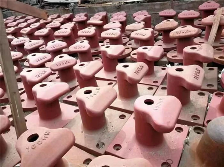 Wharf Mooring Pier Mooring Bollard High Strength Marine Cast Iron Cast ...