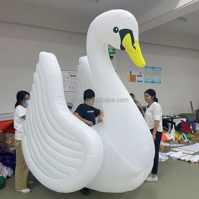 Alibaba.com: New Customs Inflatable White Swan Costume with Light, ideal for parade performances ...