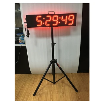 High Quality 6 Inch 6 Digits Led Electronic Double-sided Clock Led ...