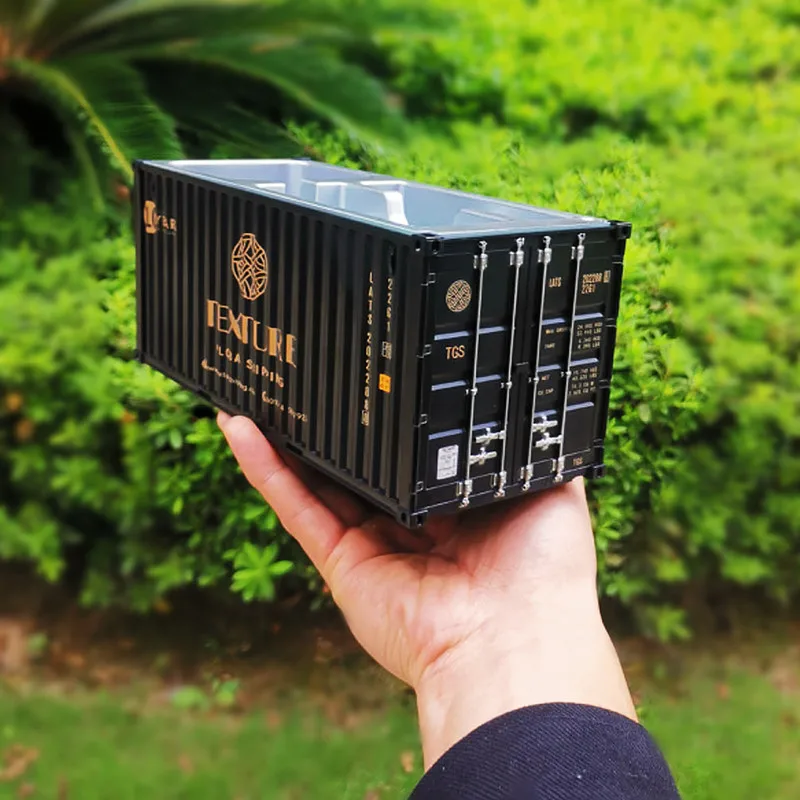 Luxury Business Gifts - Personalized Shipping Container Pen Holder