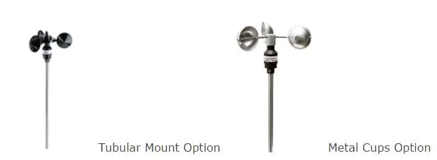 Vortex Ii Series Heavy Duty Anemometer With Reed Switch - Vortex Ii ...