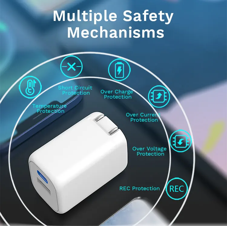 33w Charger 5v 3a Custom Logo Usb Phone Charging Us Eu Chargers Travel ...