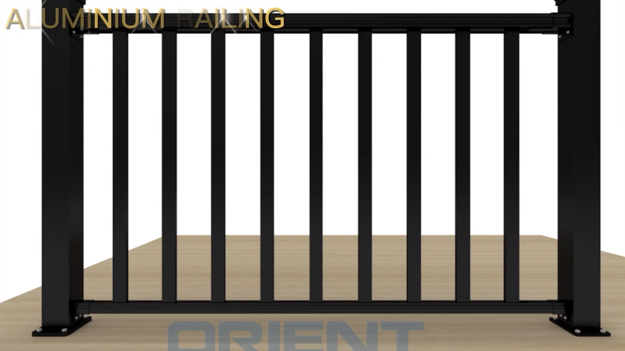 European Style Balcony Indoor/outdoor Aluminium Balustrade Railing ...