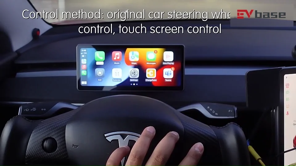 Tesla Model Y Accessories Tesla Model 3/y Wireless Carplay Gps Hud ...
