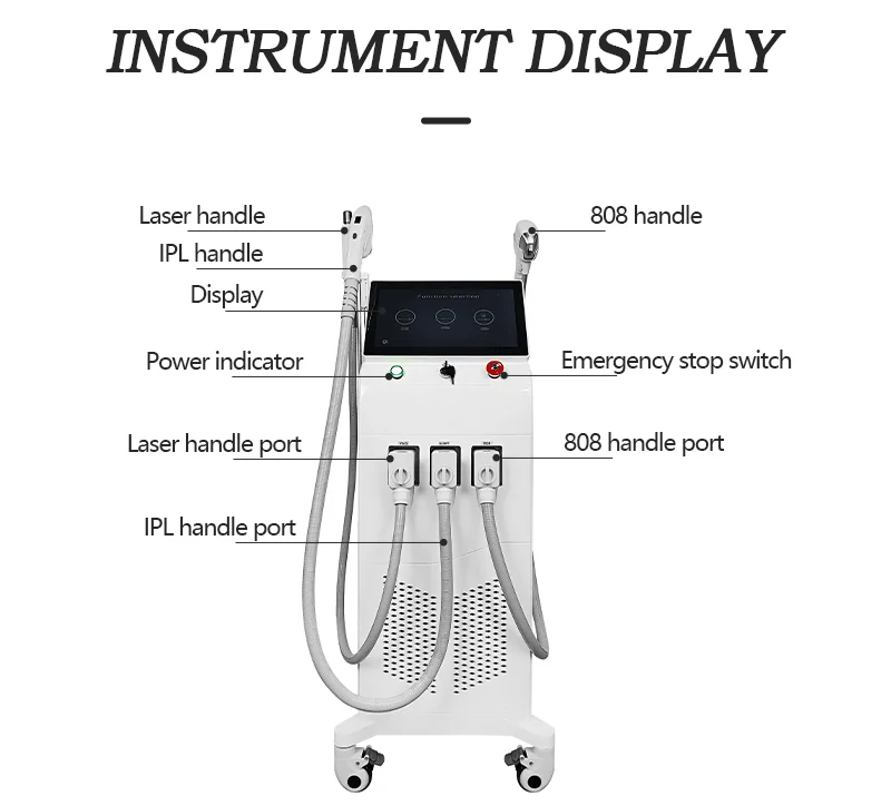 Advanced 3 In 1 Pico Diode Laser Hair Removal & Skin Rejuvenation ...