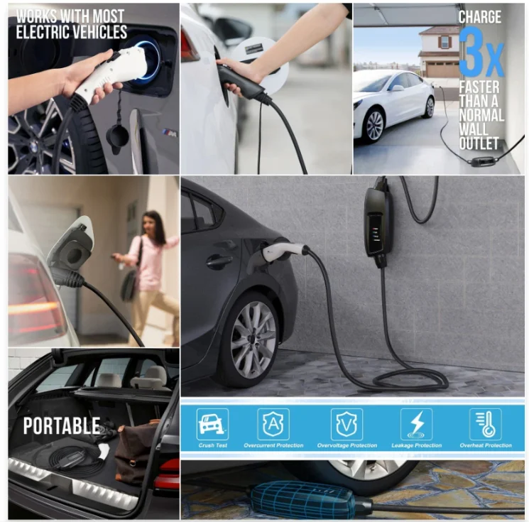 Rdc Vehicle Safety Charging Pile 11kw Ev Charger Car Charger Dc ...