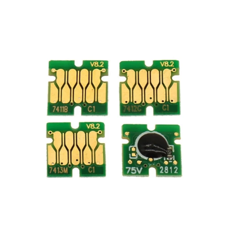 Epson Surecolor F6000-F7270 Ink Cartridge Chips - T7411-T7414