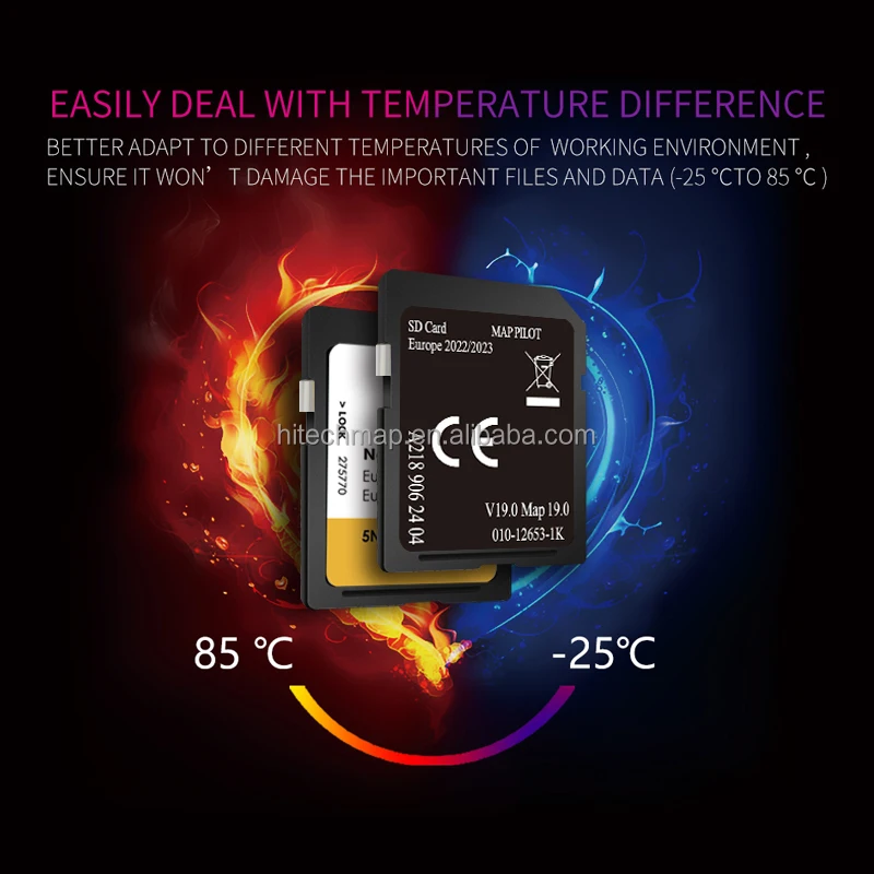 32GB Custom Change CID SD Memory Card for Car GPS Navigation