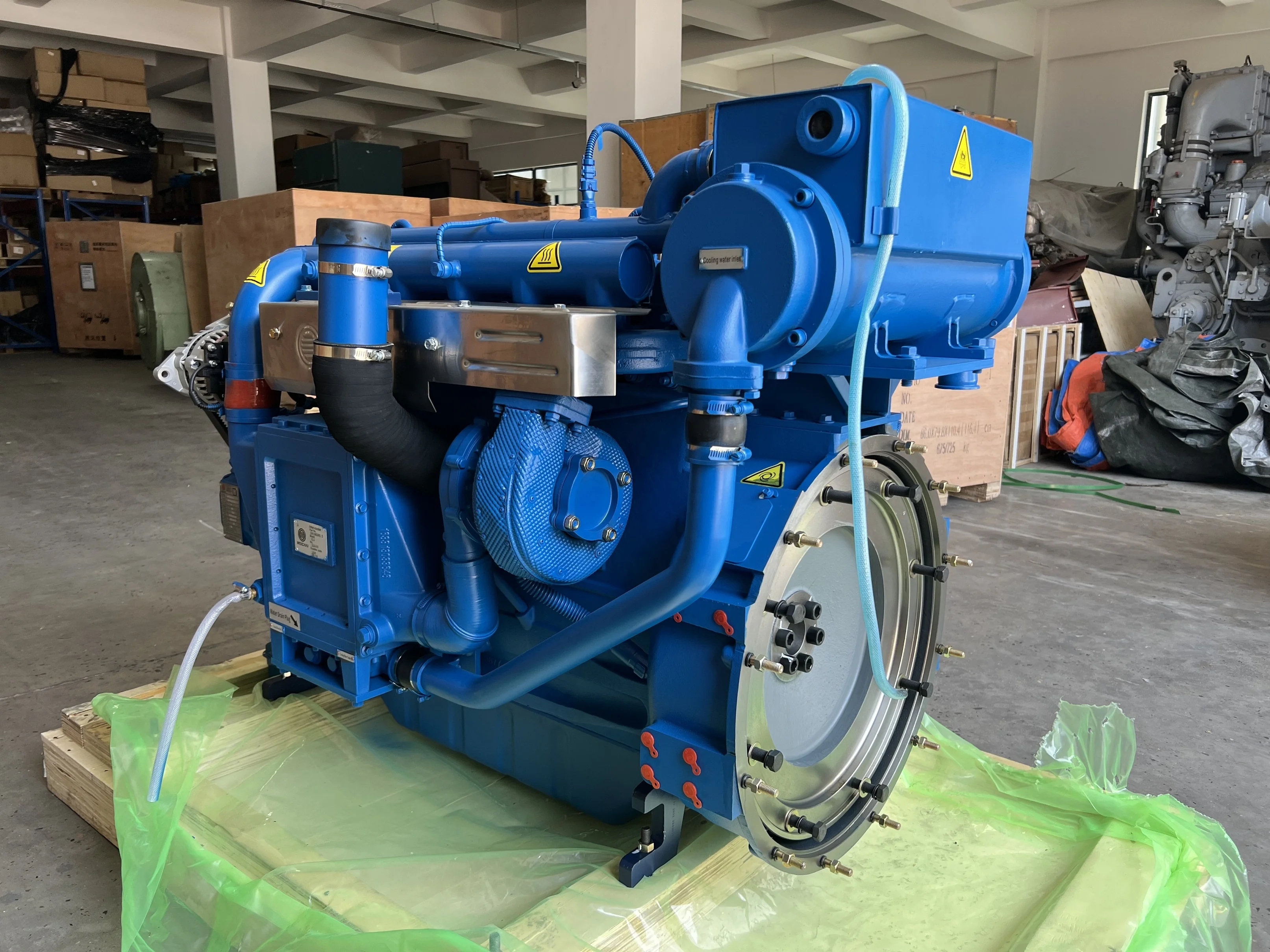 Water Cooled 6 Cylinders 4 Strokes Inboard Gearbox Wp6c165 Wp6c165-18 ...