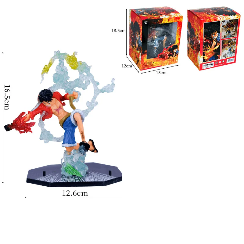 Custom Luffy Zoro Fire Fist Ghost Cut Solon Ace Saab Model