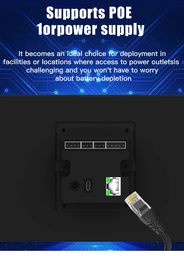 Smart Interactive Displays 15.6 Inch Wall Mount Poe Android Tablet ...