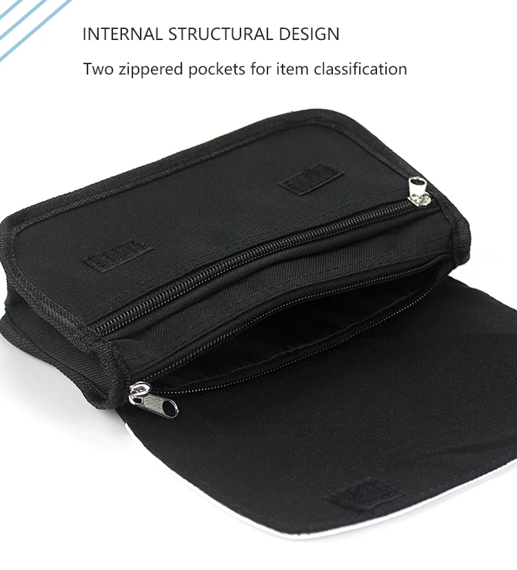 Customizable Cosmetic Bags with Zipper - DIY Sublimation