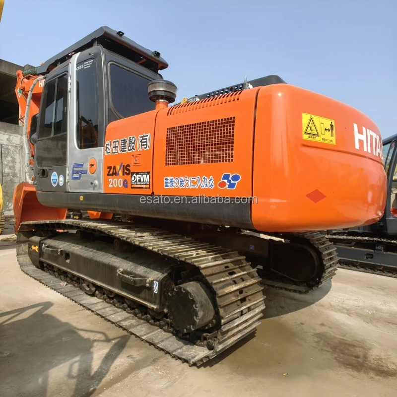 Heavy Duty Japan Hitachi Zx200 Crawler Excavator Hitachi Used Excavator Equipment For Sale - Buy ...
