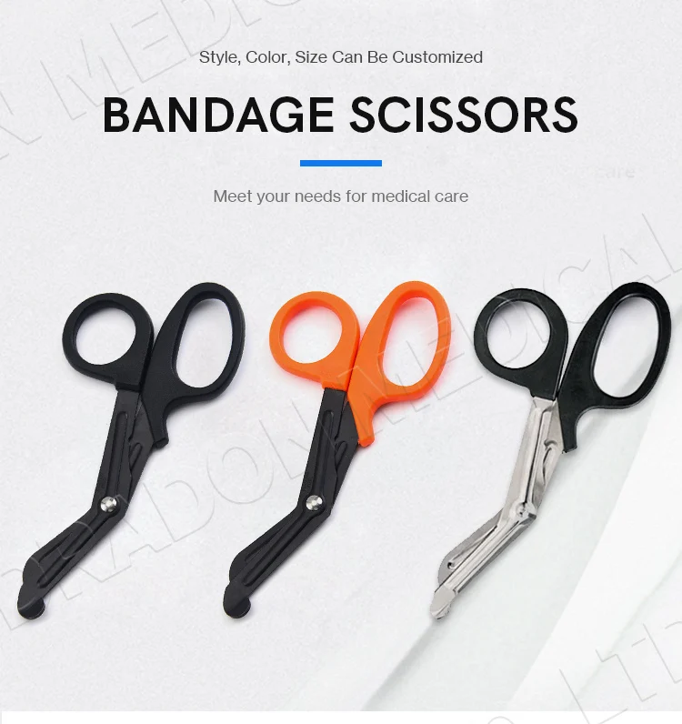 High Quality Stainless Steel First Aid Bandage Scissors Emergency ...