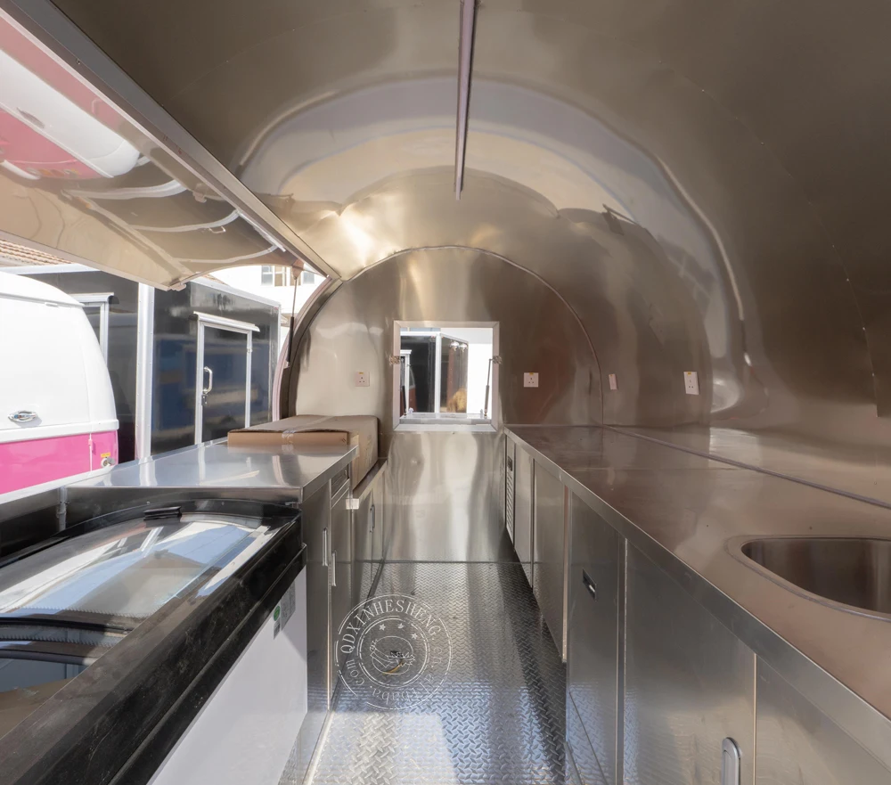 Mobile Food Truck with Full Kitchen - Dessert Cart for Sale