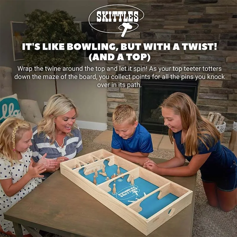 Alibaba.com: Custom Board Game with Skittle Pins and Classic Strategy ...