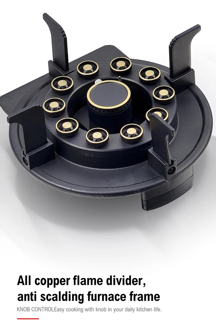 Flip Top Gas Cooker LPG - Efficient and Easy to Clean