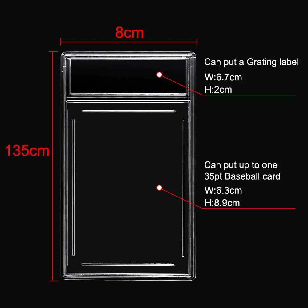 Custom Card Slab Graded Gaming Card Case for PSA Graded Slab BGS ...