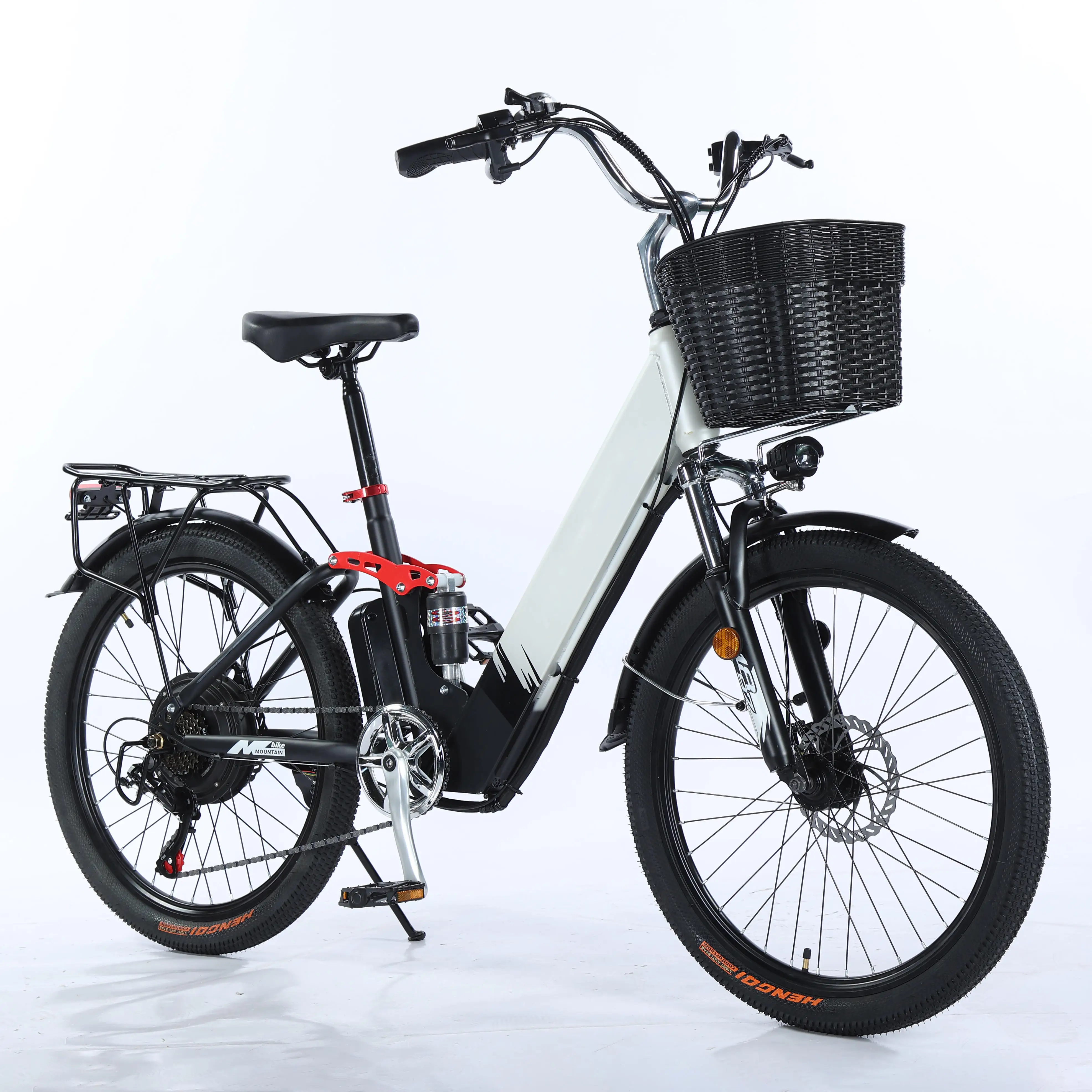 Model 1200w Motor 32mph Speed Electric Mountain Bike 20ah Removable ...