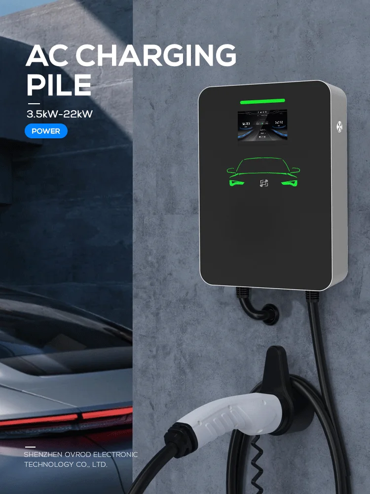 Charging Pile Home Electric Vehicle Charging Pile Household Wall Moun 7kw Level 2 Car Charger ...