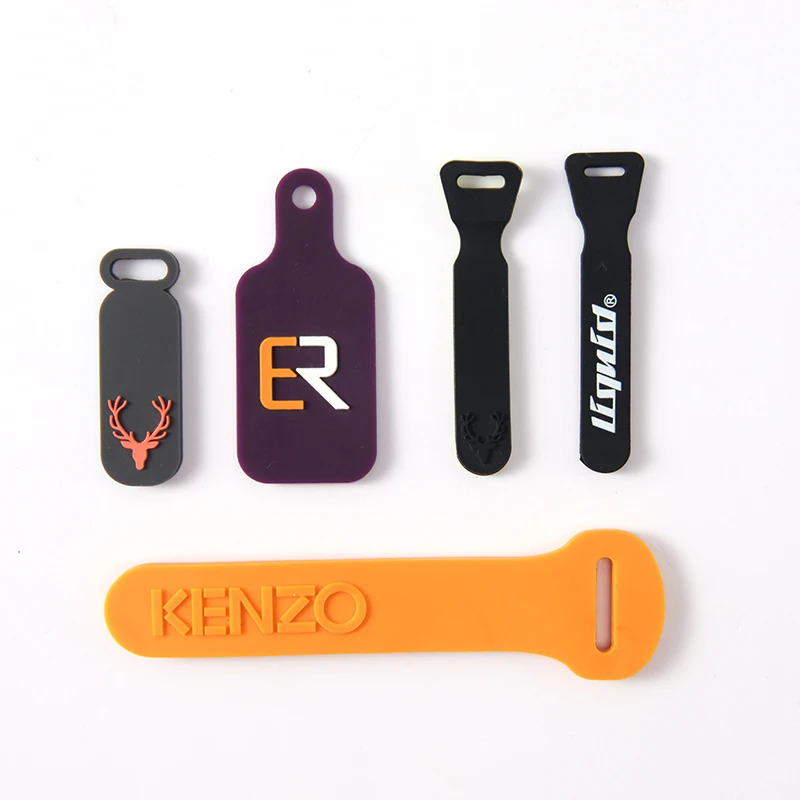 Custom High Quality Silicone Zip Pullers - Promotional Gifts