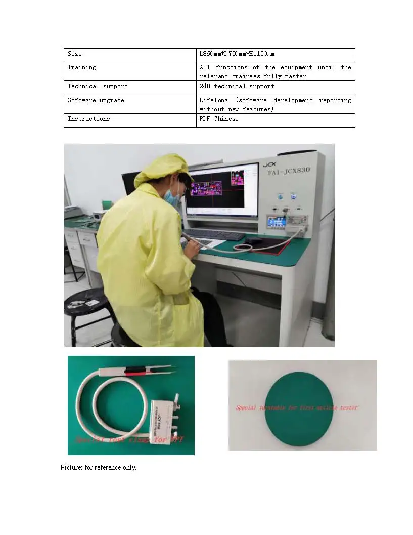 SMT First Article Inspection System JCX830 - New SMD Feedback ...