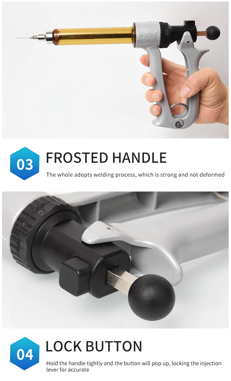 25ml 50ml Automatic Syringe/ Continuous Syringe Injector / Vaccine ...