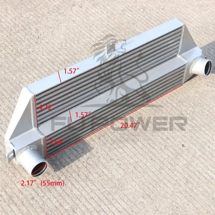 Front Mount Intercooler For 2006-2012 Bmw Mini Cooper S R56 R57 R58 ...