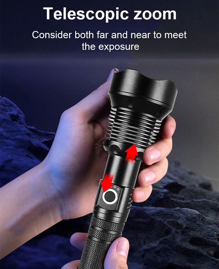 Waterproof Rechargeable Led Torches Flashlight - News