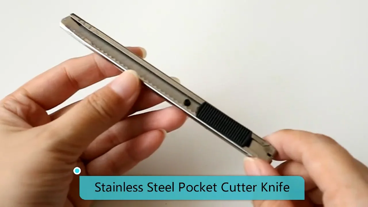 Cheap Stainless Steel 9mm Cutter Knife - Buy Cheap Cutter Knife,Cutter ...