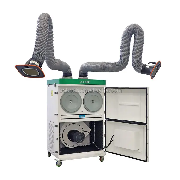 Industrial Pulse Welding Fume Extractor Powder Coating Dust Collector ...