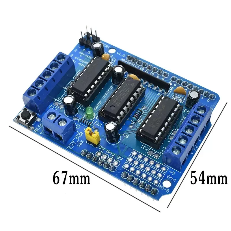 L293D Stepper Motor Driver Board Control Shield Module Motor Drive Expansion Board for Arduino ...