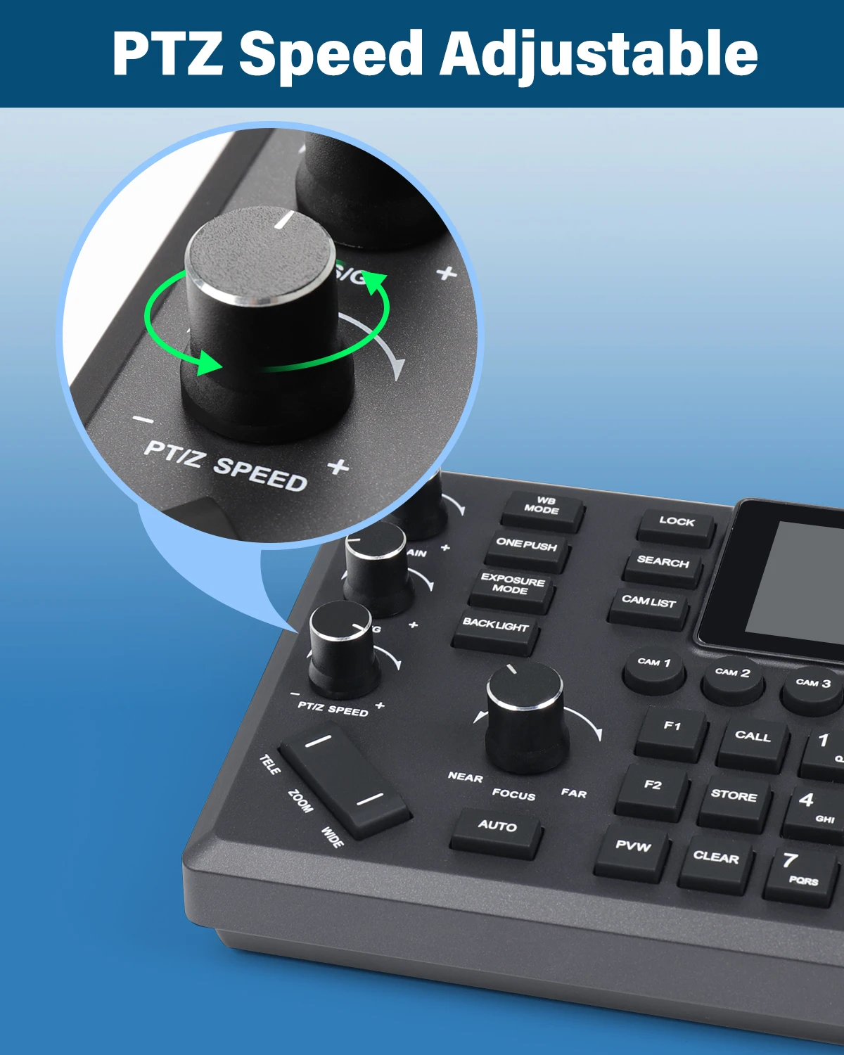 Best Price 2024 Kc608pro PTZ Controller with 4D Joystick Broadcast ...